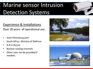 Perimeter Intrusion Detection System | PIDS | GMAX | PPTX
