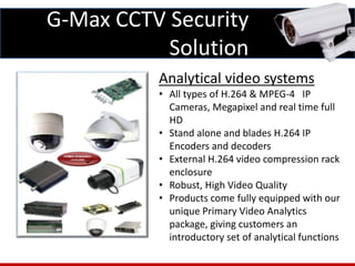 Perimeter Intrusion Detection System | PIDS | GMAX | PPTX