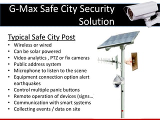 Perimeter Intrusion Detection System | PIDS | GMAX | PPTX