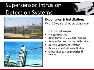 Perimeter Intrusion Detection System | PIDS | GMAX | PPTX