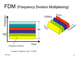 Multiplexing | PPTX | Computer Networking | Computing