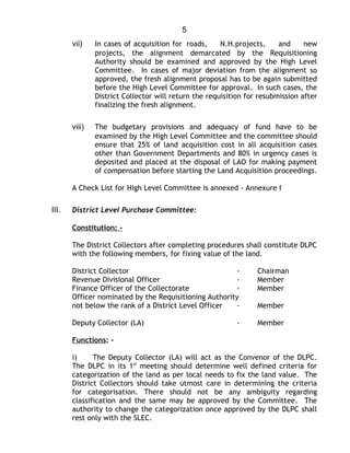 Kerala Land Acquissition- R &R Policy | DOC