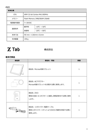 G scan-z tab-ハードウェア編-20211028 | PDF