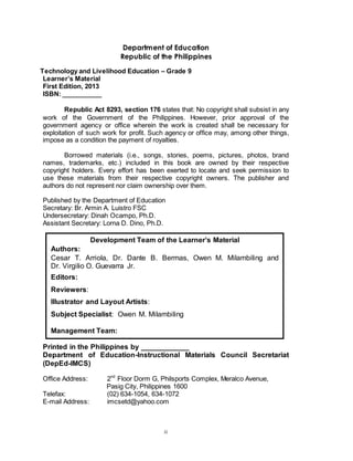 Technical Drafting Table of Contents | PDF