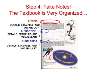 G taking notes from textbook (rotation vs revolution) | PPT