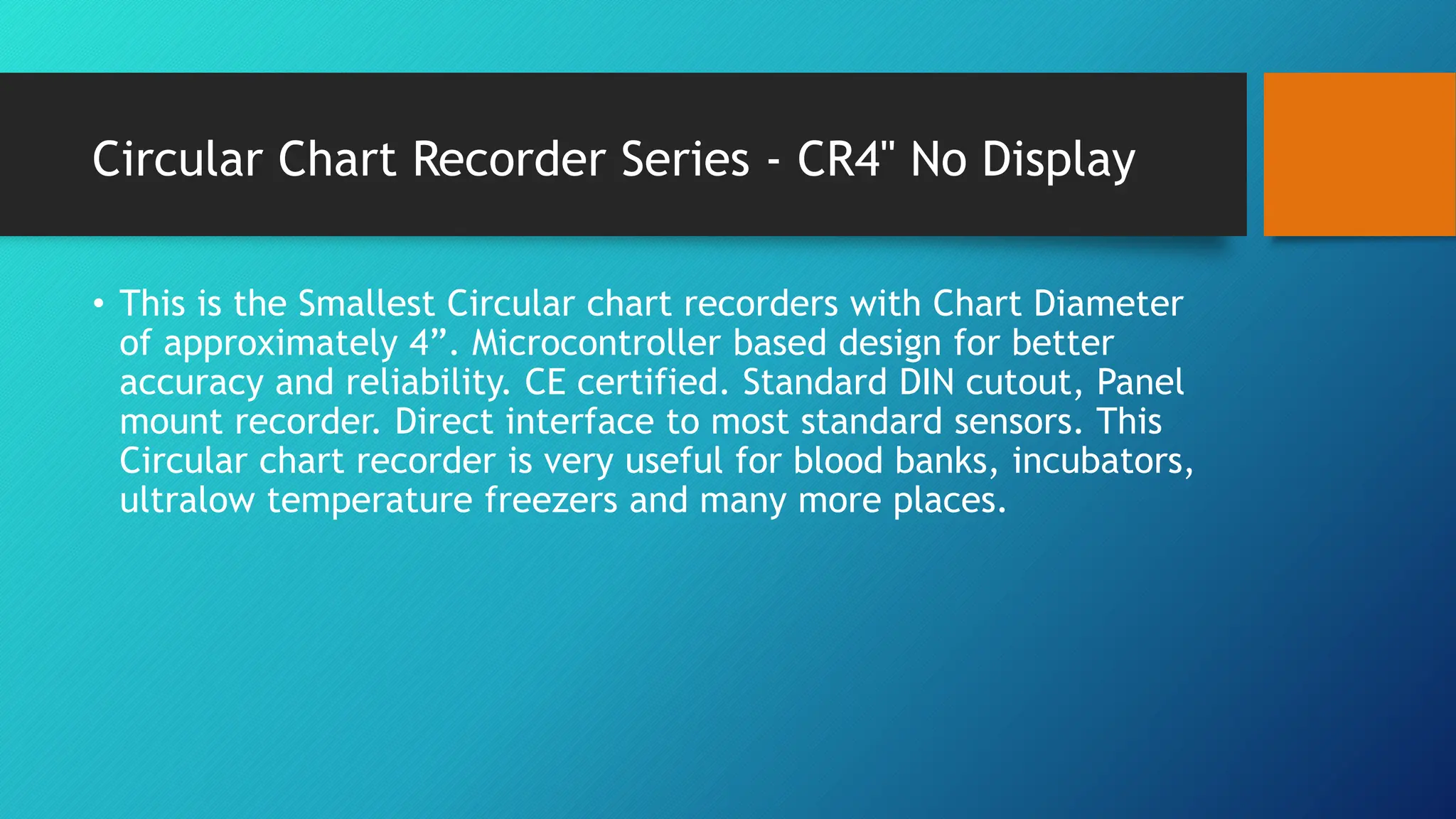 Circular Chart Recorders for Accurate Process Parameter Management ...