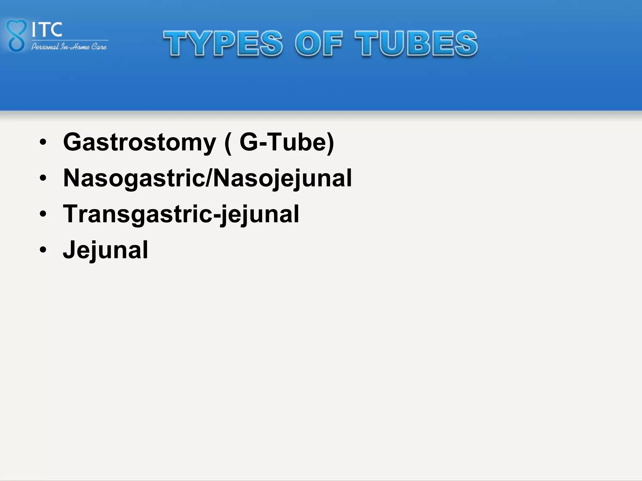 G tube training | PPTX