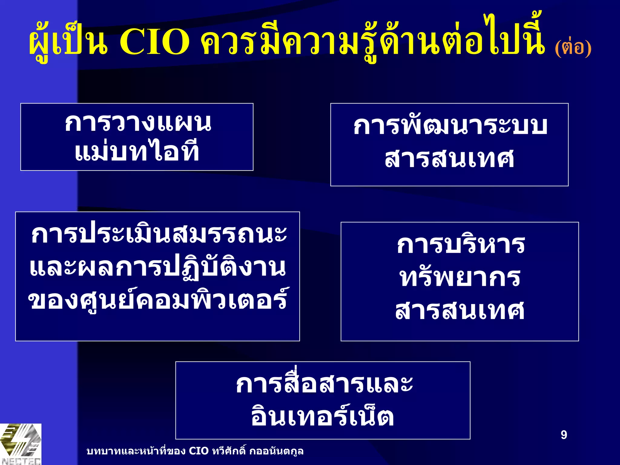 Thailand CIO | PPT