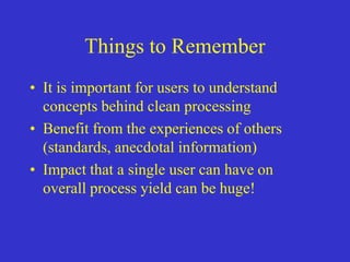 Cleanroom Basics design and requirement .ppt