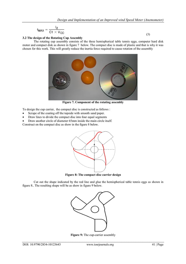 Design and Implementation of an Improved Wind Speed Meter (Anemometer ...