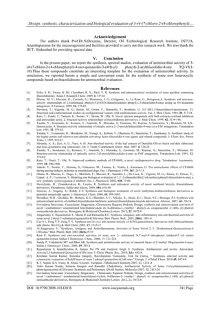 Design, synthesis, characterization and biological evaluation of 3- (4-(7-chloro-2-(4 ...