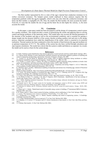 Development of a State-Space Thermal Model for High Precision ...