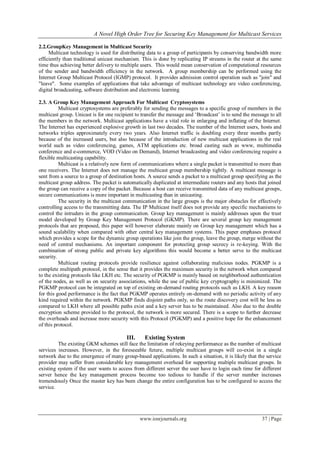 A Novel High Order Tree for Securing Key Management for Multicast Services | PDF