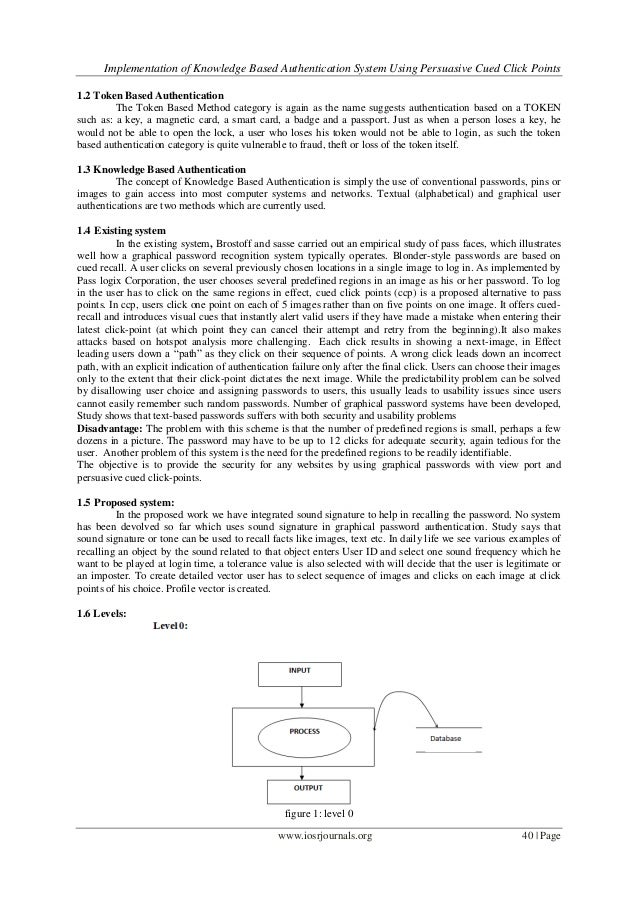 Implementation of Knowledge Based Authentication System Using Persuas…