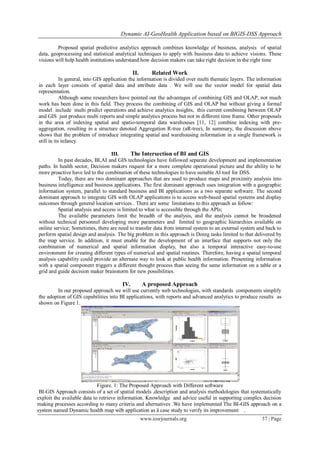 Dynamic AI-Geo Health Application based on BIGIS-DSS Approach | PDF | Internet | Computing