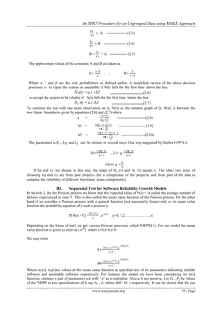 An SPRT Procedure for an Ungrouped Data using MMLE Approach | PDF