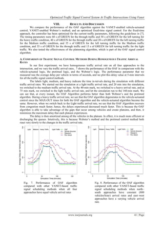 Optimized Traffic Signal Control System at Traffic Intersections Using Vanet | PDF | Computer ...