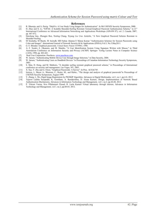 Authentication Scheme for Session Password using matrix Colour and Text | PDF | Internet | Computing