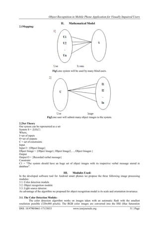 Object Recognition in Mobile Phone Application for Visually Impaired ...