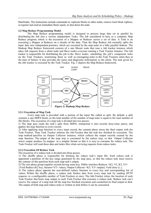 Big Data Analysis and Its Scheduling Policy – Hadoop | PDF | Cloud Computing | Internet