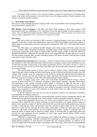 Stock Market Prediction and Investment Portfolio Selection Using ...