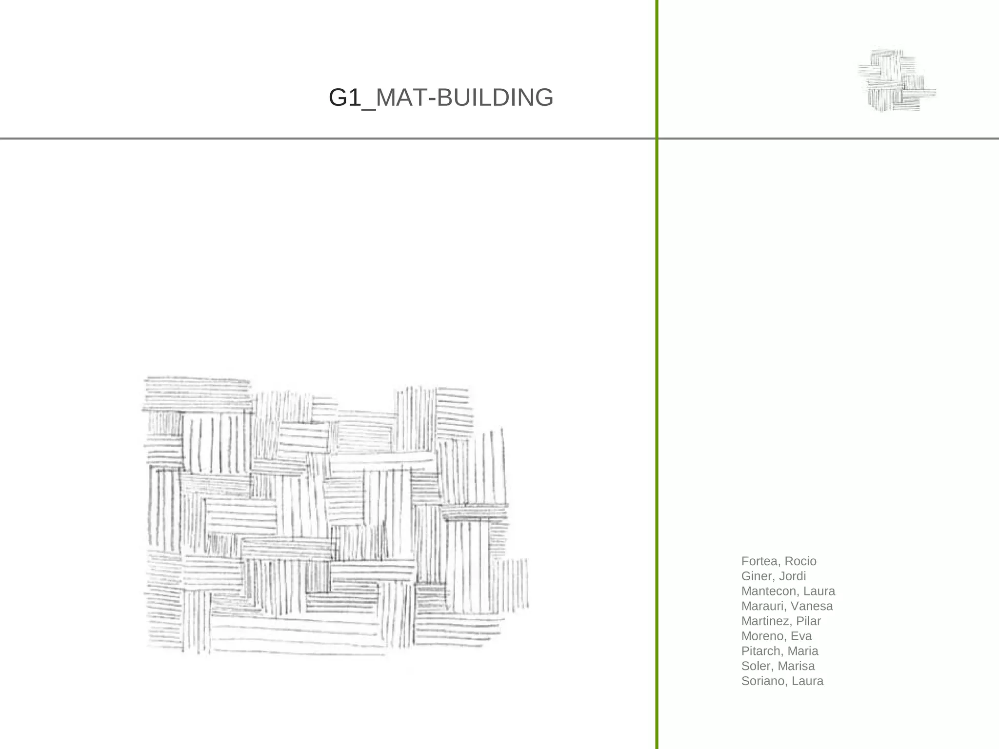 G01 mat building | PPT