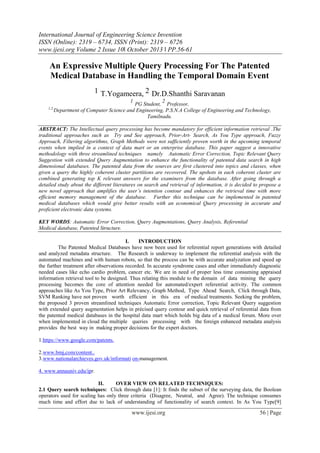 International Journal of Engineering and Science Invention (IJESI) | PDF | Databases | Computer ...