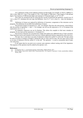 Secure Programming Language Cs | PDF