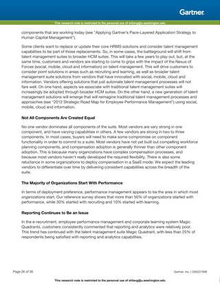 G03.2013 magic quadrant talent management suites | PDF