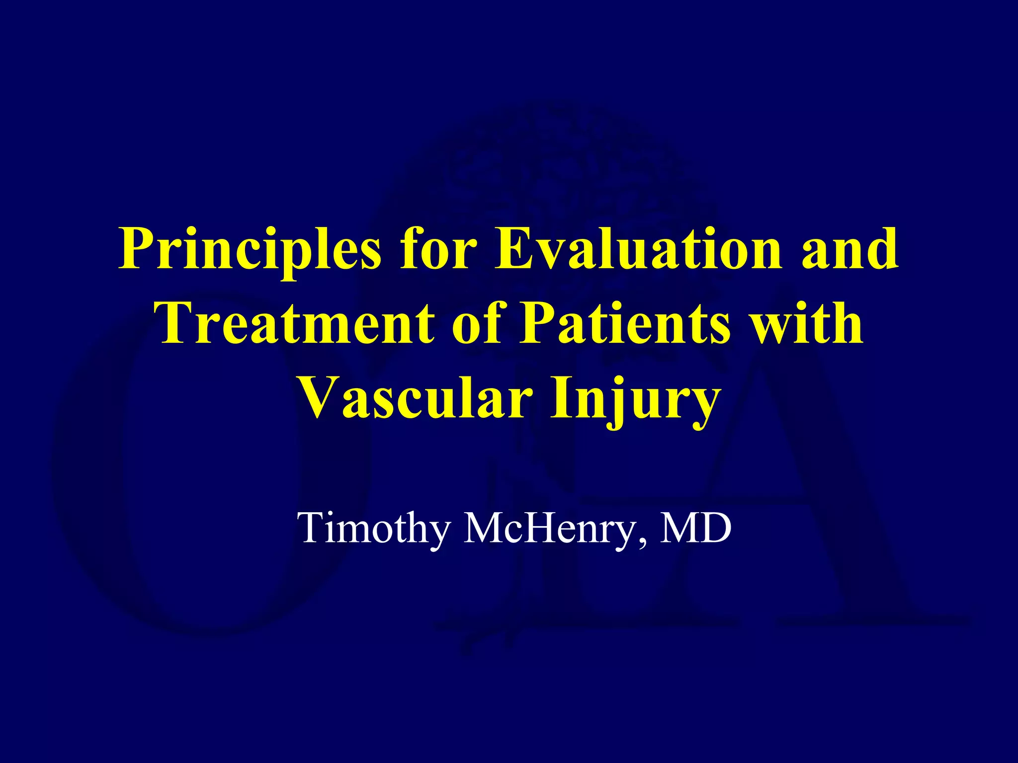 G03 vascular injury | PPT