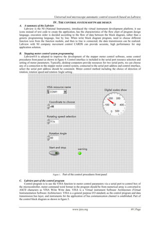 Universal tool microscope automatic control research based on Labview | PDF