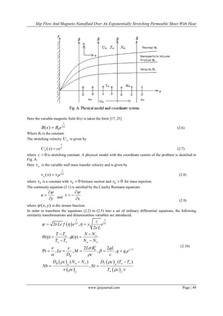 Slip Flow and Magneto-NANOFLUID over an Exponentially Stretching Permeable Sheet with Heat ...