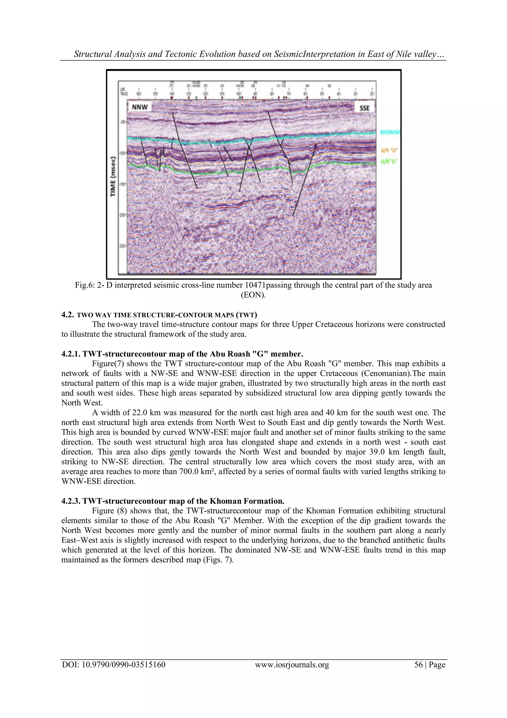 Structural Analysis And Tectonic Evolution Based On Seismic