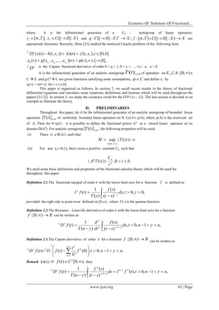 Existence of Solutions of Fractional Neutral Integrodifferential Equations with Infinite Delay ...