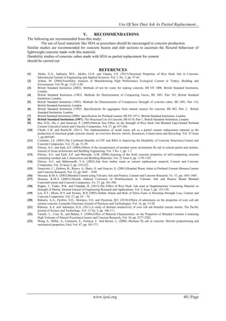 Use of Saw Dust Ash as Partial Replacement for Cement In Concrete | PDF
