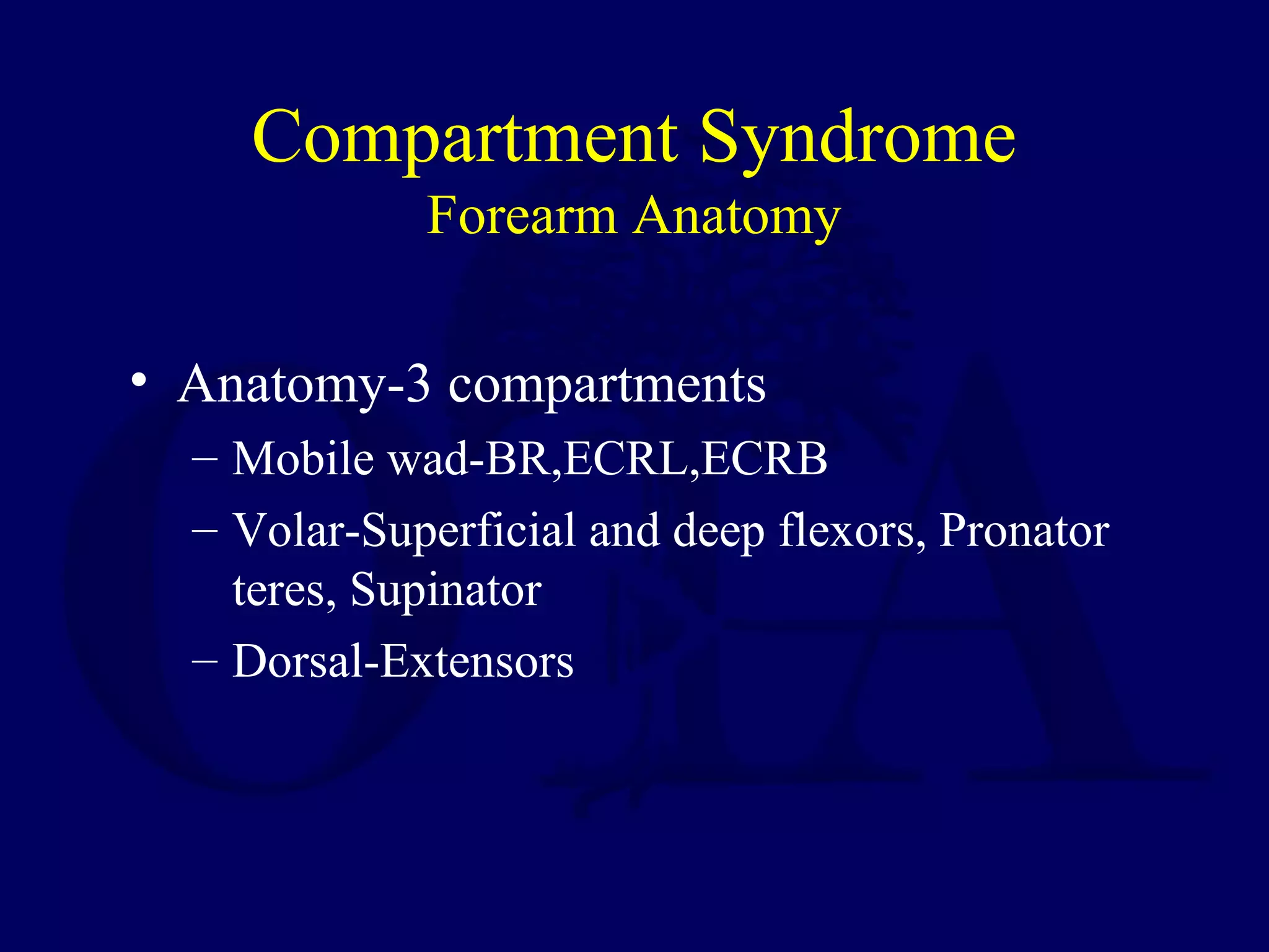 G04 compartment syndrome | PPT