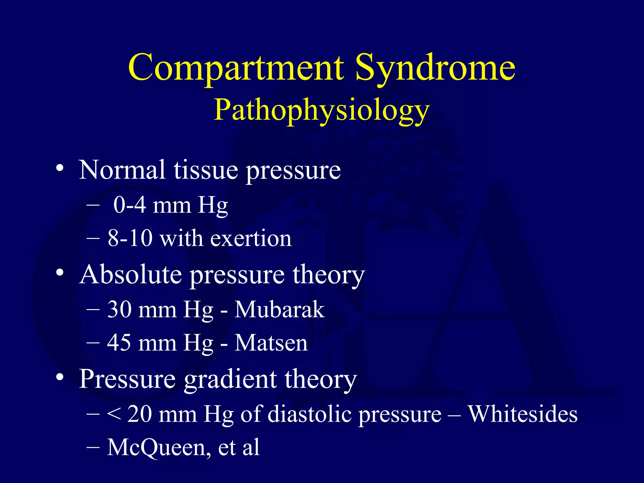 G04 Compartment Syndrome Ppt