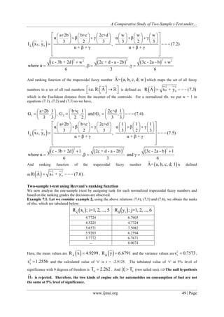 A Comparative Study of Two-Sample t-Test Under Fuzzy Environments Using ...