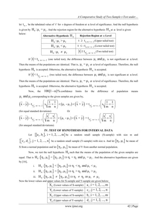 A Comparative Study of Two-Sample t-Test Under Fuzzy Environments Using ...