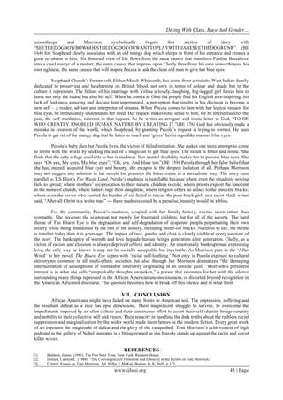 Dicing with Class, Race and Gender: Toni Morrison’s The Bluest Eye | PDF