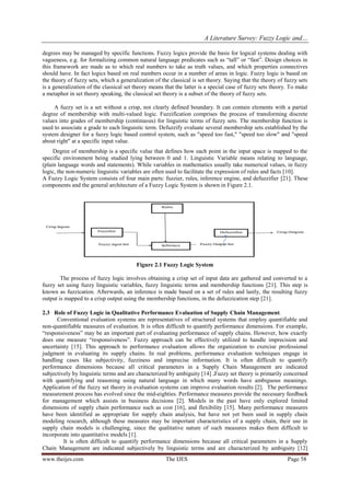 A Literature Survey: Fuzzy Logic and Qualitative Performance Evaluation of Supply Chain ...