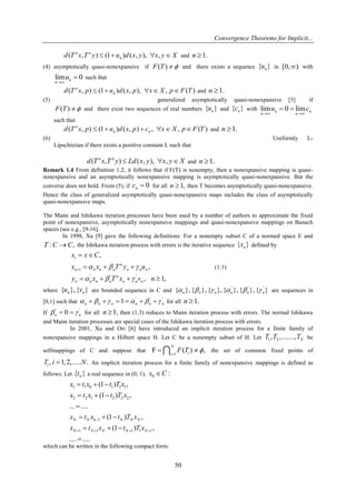 Convergence Theorems for Implicit Iteration Scheme With Errors For A Finite Family Of ...