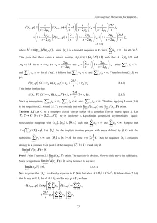 Convergence Theorems for Implicit Iteration Scheme With Errors For A Finite Family Of ...