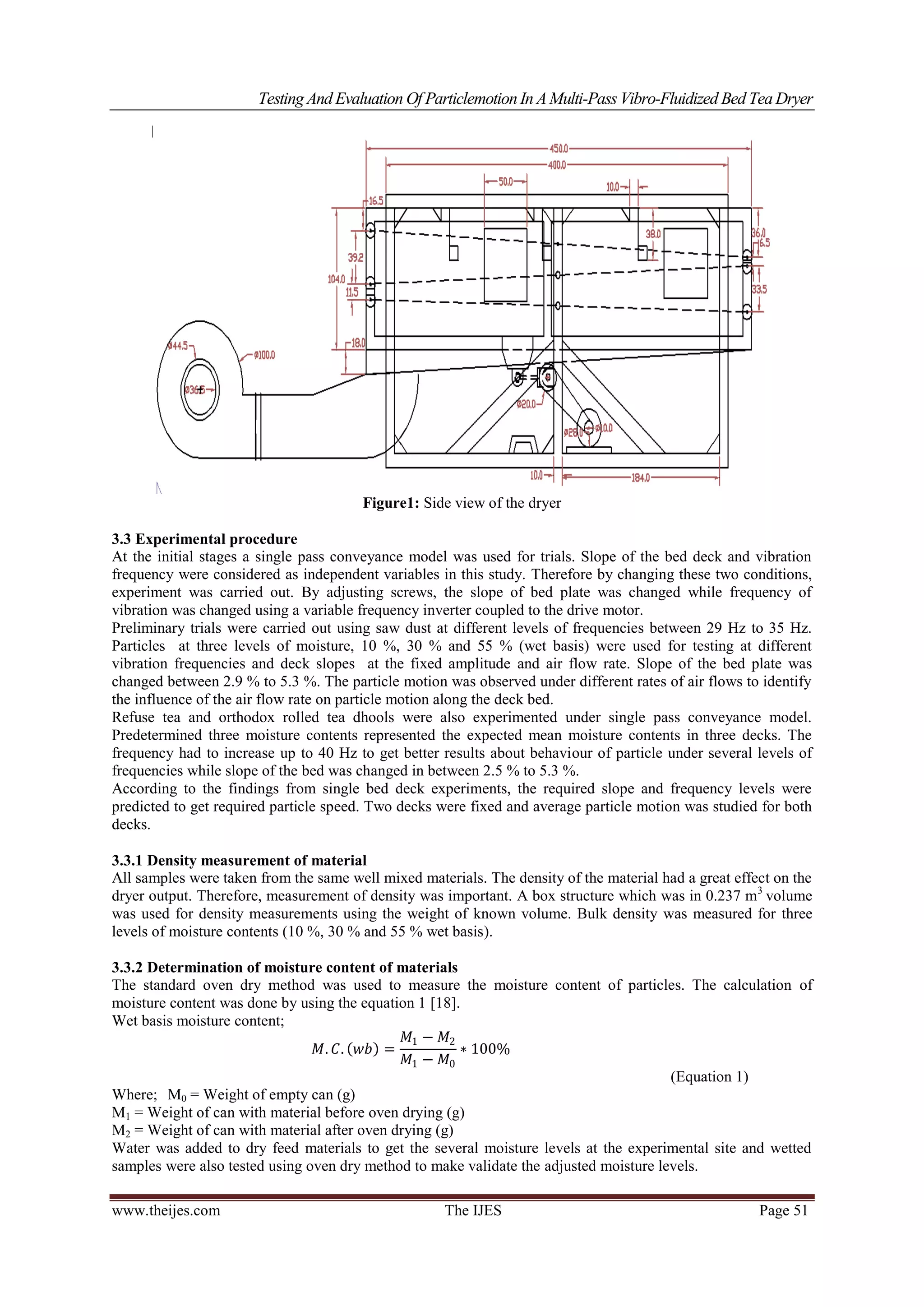 Testing and Evaluation of Particle Motion in a Multi-Pass ...