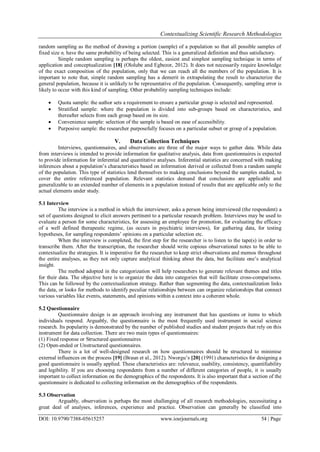 Contextualizing Scientific Research Methodologies | PDF | Science