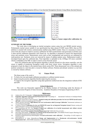 Hardware Implementation of Low Cost Inertial Navigation System Using ...