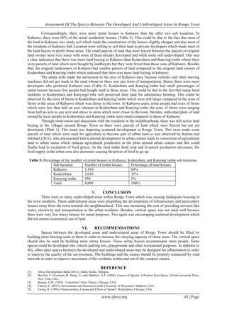 ssessment of the Spaces between the Developed and Undeveloped Areas in ...