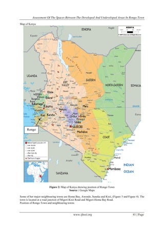 ssessment of the Spaces between the Developed and Undeveloped Areas in ...