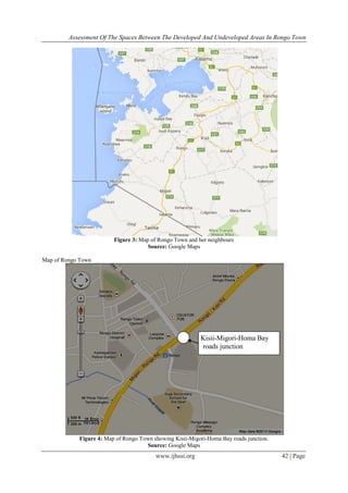 ssessment of the Spaces between the Developed and Undeveloped Areas in ...