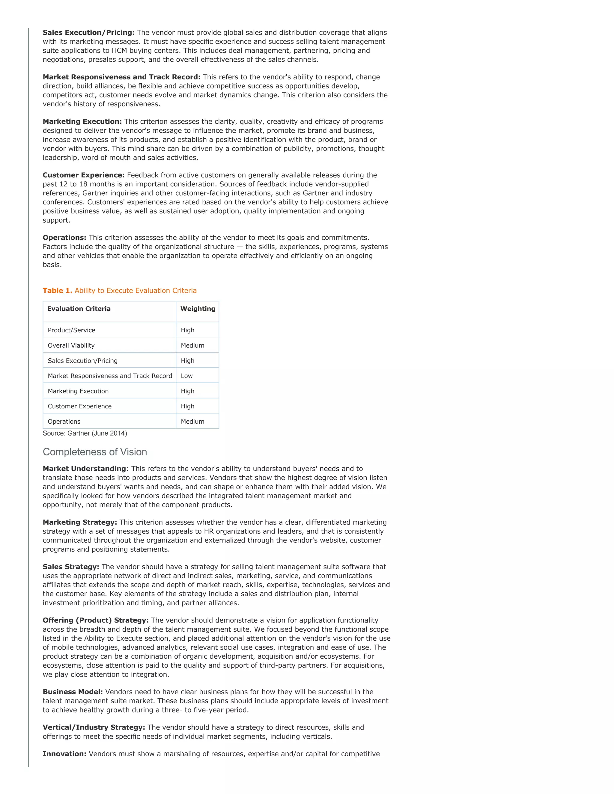 G06.2014 magic quadrant for talent management suites | PDF